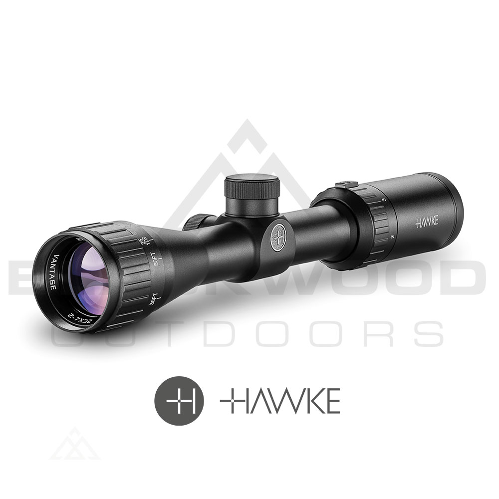 Hawke Vantage 2-7x32 AO Rifle Scope • Blackwood Outdoors