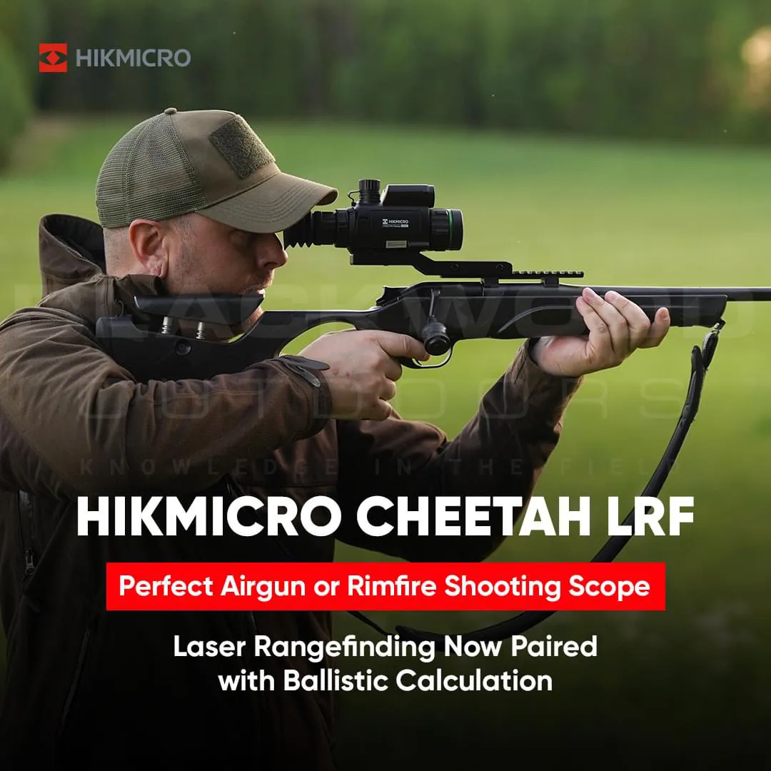 HikMicro Cheetah LRF C32F Night Vision Scope • Blackwood Outdoors