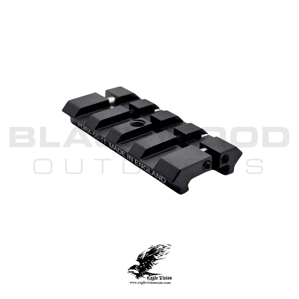 50mm 13mm Dovetail to Picatinny Rail • Blackwood Outdoors