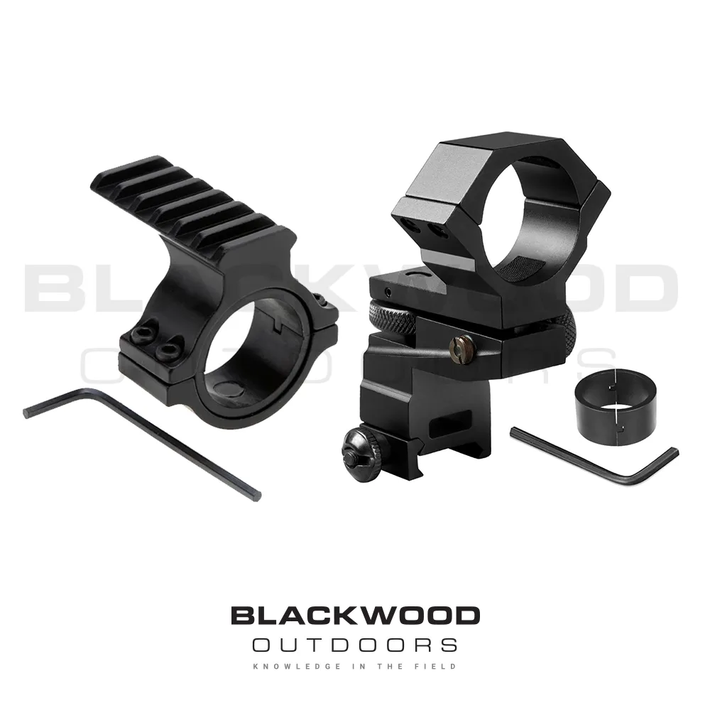 High Adjustable Torch Mount and Weaver Rail Combo • Blackwood Outdoors