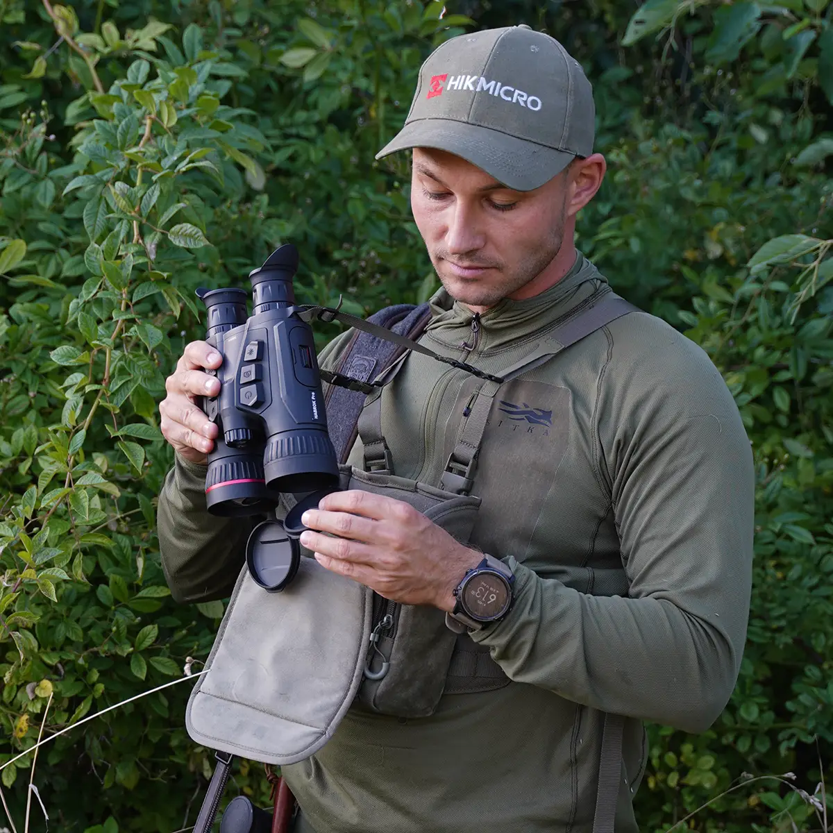 HikMicro Habrok Pro HX60L Multi Spectral Thermal Binoculars • Blackwood ...