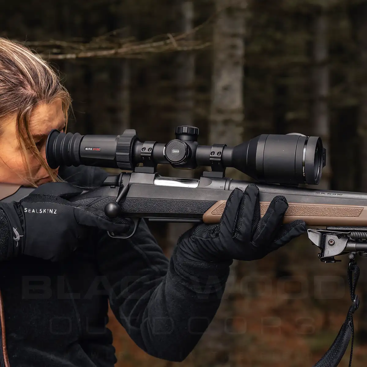 NocPix Nite D70 Scope | 4K Ultra Night Vision Rifle Scope with LRF ...